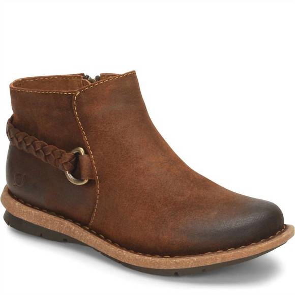 Born | Shoes | New Born Toya Boots In Glazed Ginger Distressed Brown ...